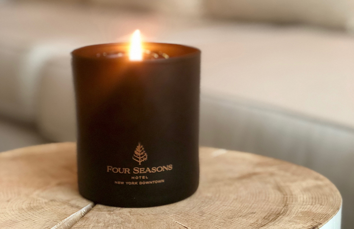 Four Seasons Hotel New York Downtown's Signature Candle - The Art of Living
